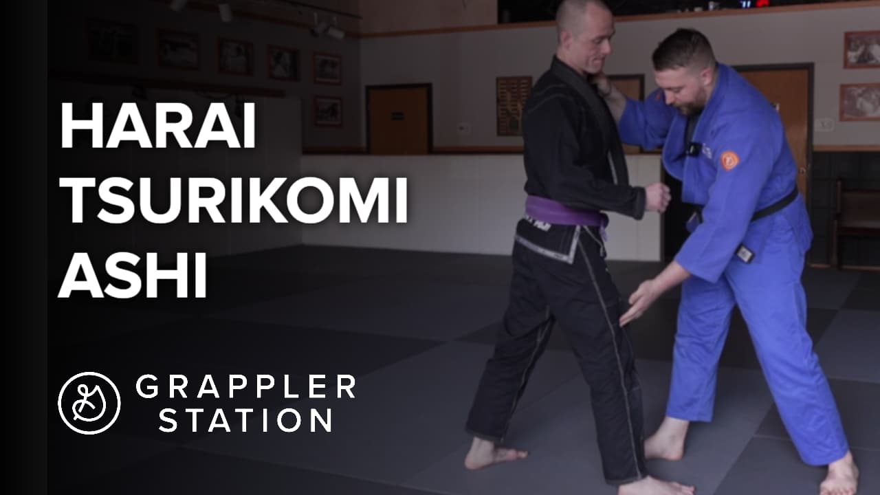 Harai Tsurikomi Ashi - Lifting-Pulling Foot Sweep | Grappler Station
